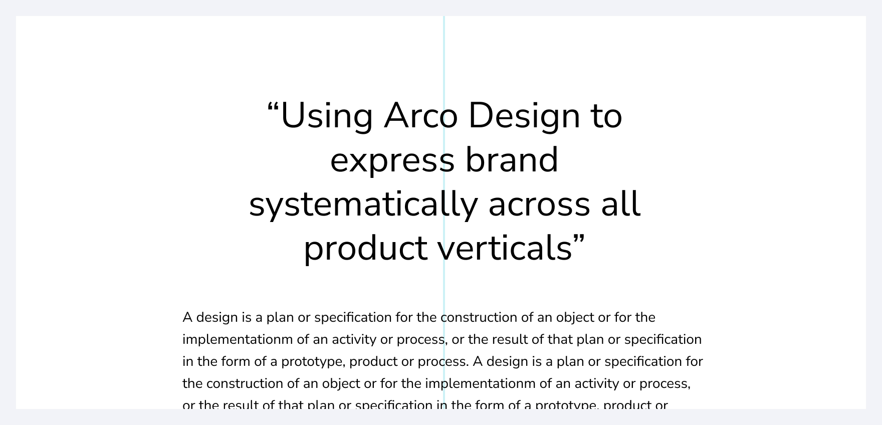 Arco Design - 企业级产品的完整设计和开发解决方案